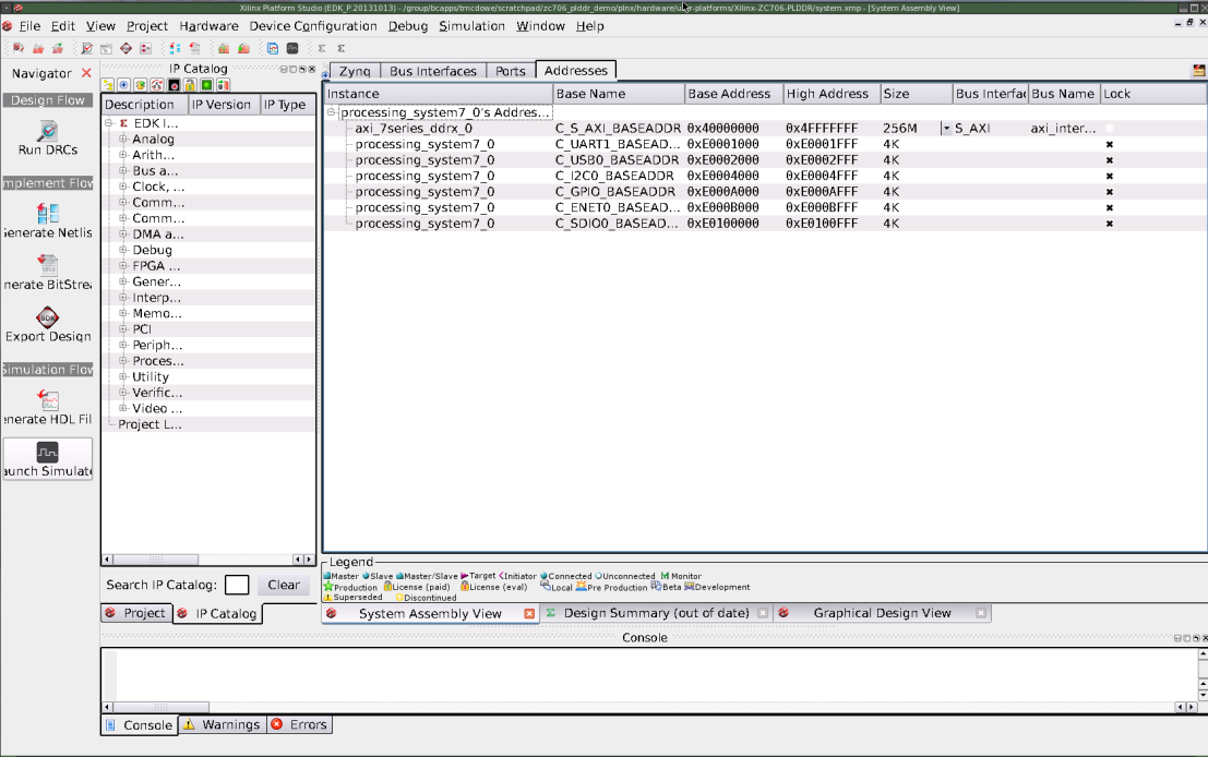 AR# 58387: PetaLinux 2013.04 - Can I boot Linux on a system with only ...