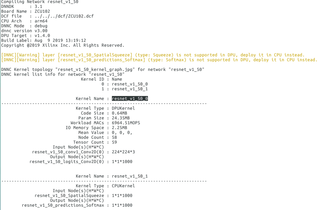 AR# 72804: How to Quantize, Compile, and test the TensorFlow ResNet-50 ...